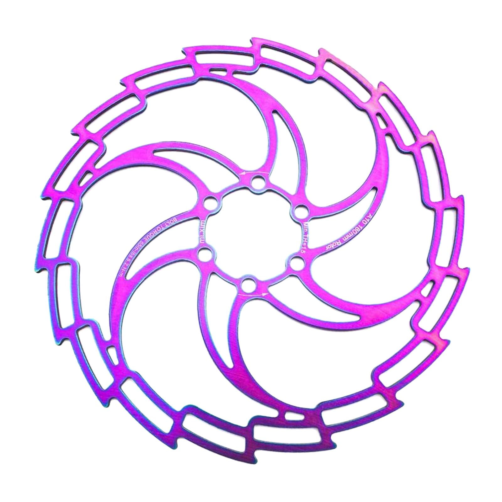 Solid Bike Disc Brake Rotor Road 180/160/203mm 6 Mount Hydraulic Disc ...