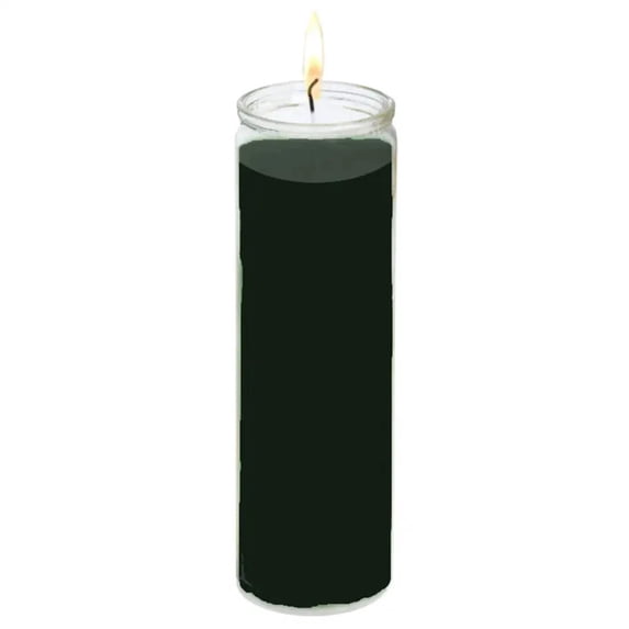 Solid Black Candle tall - Walmart.com