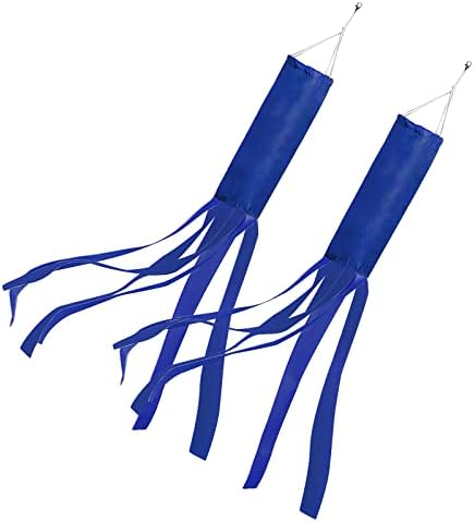 Solid Blue Flag Windsocks Plain Blue Color Flags Wind Socks Heavy Duty ...