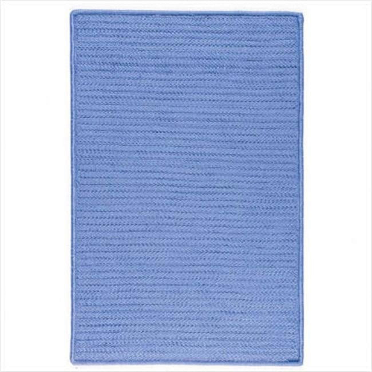 Solid Blue Ice 5 ft. Square Rug - Blue Ice - 5'x5' - Walmart.com