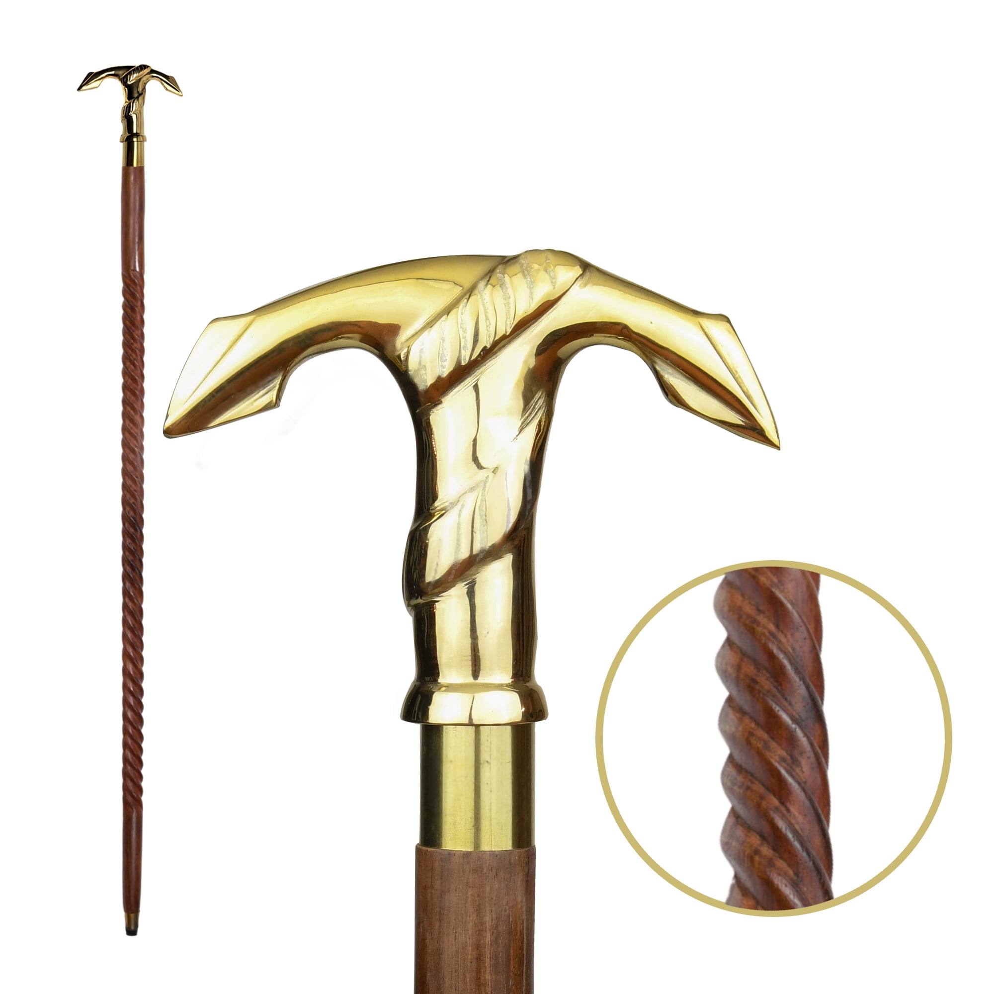 Walking Stick Anchor Handle Cane - Fancy Canes for Women, Men, Seniors ...