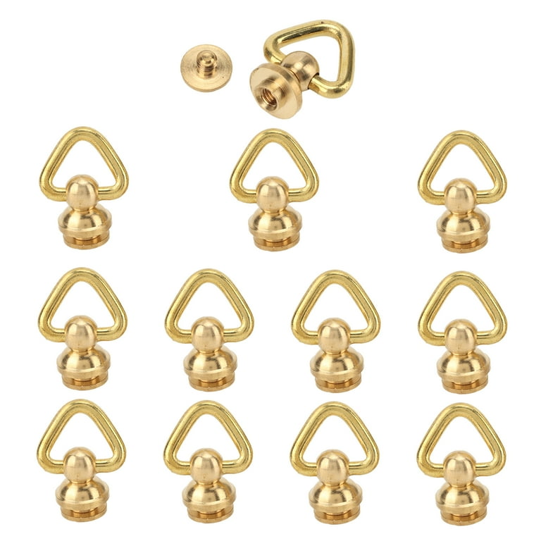 Solid Brass Rivets For Leather