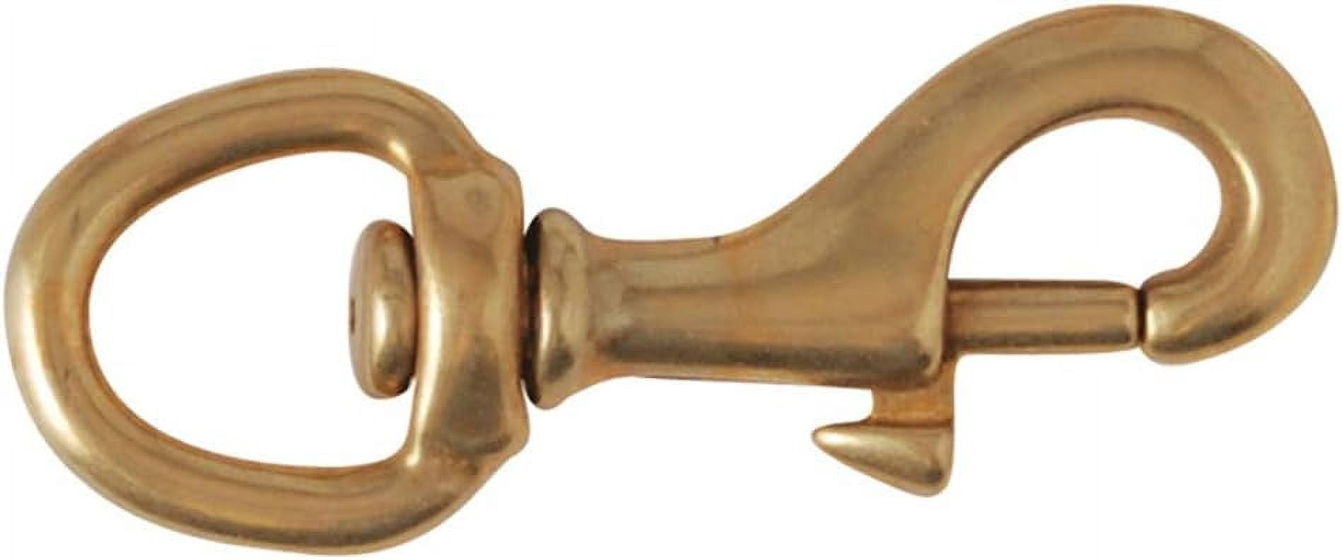 Solid Brass Bolt Snap Horse Western Tack 8 Pcs. - Walmart.com