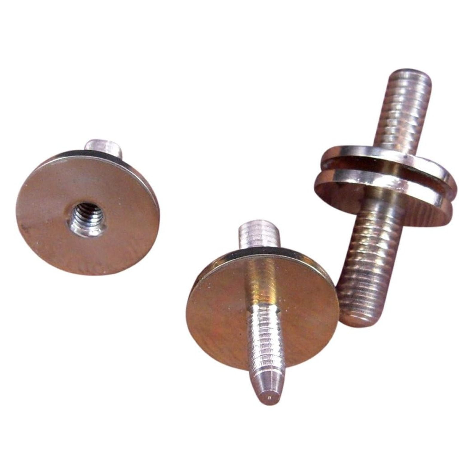 Solid Brass Cane Connectors Couplers 3/8" x 16 Threads to Split Canes ...