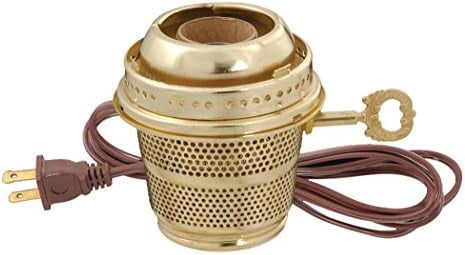 Solid Brass Electrified Burner Designed to Fit Aladdin® Brand Lamps ...