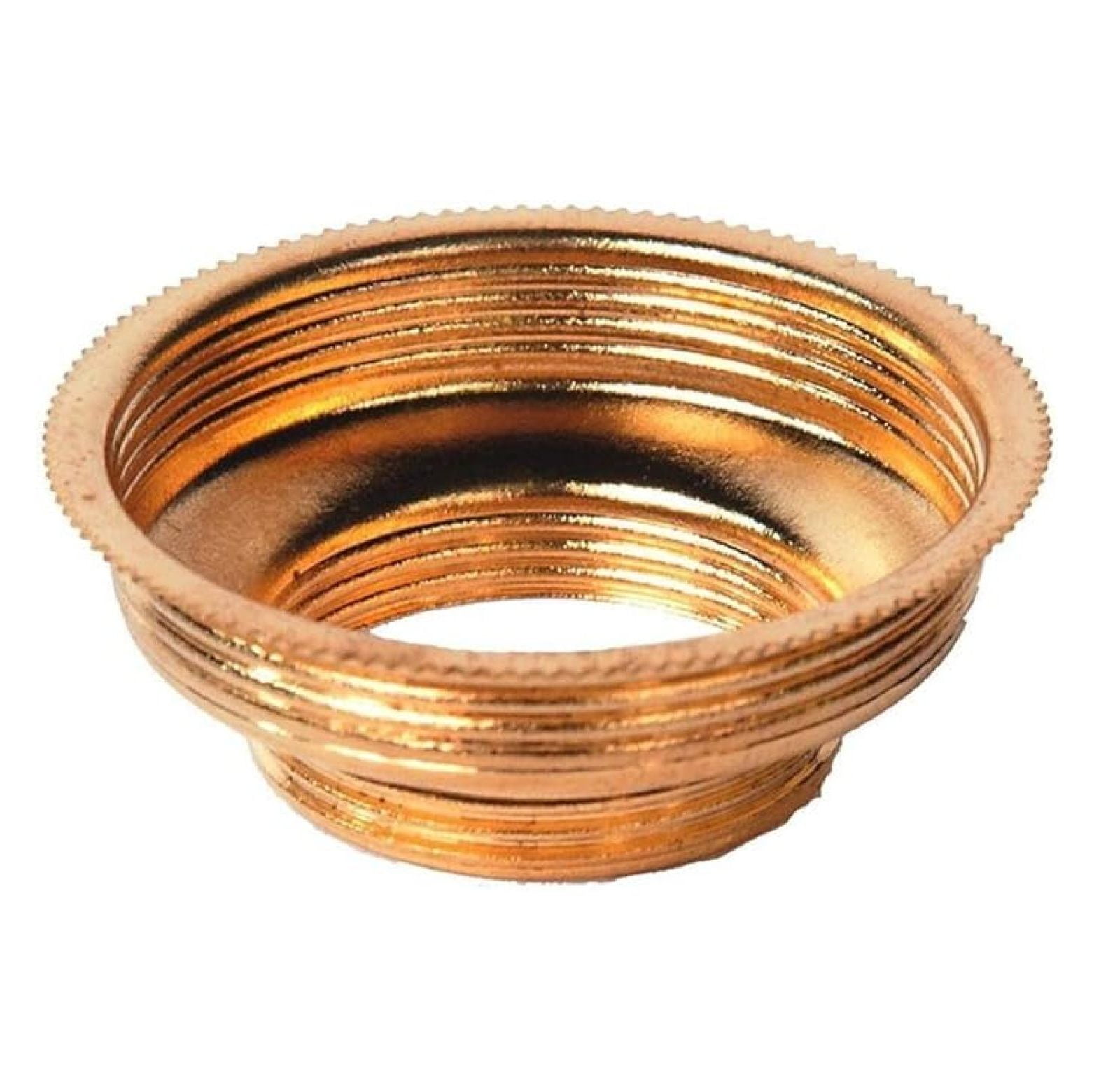 Solid Brass Oil Lamp Expander Collar to Convert from #1 to #2 Burner ...