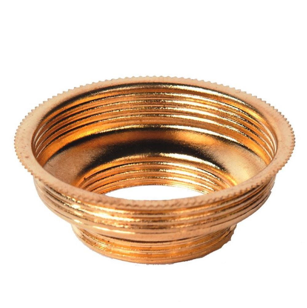 Solid Brass Oil Lamp Expander Collar to Convert from #1 to #2 Burner ...