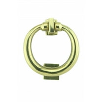 Renovators Supply Door Knockers for Front Door 6 3/4" Solid Brass Door ...