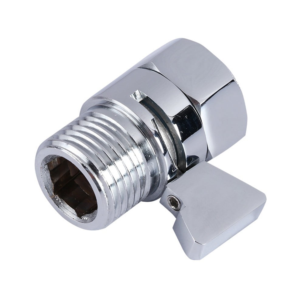 Solid Brass Shower Head Shut Off Valve With Quick Flow Control Water ...
