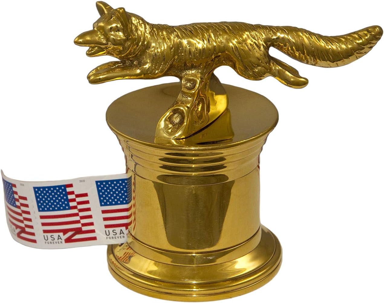 Solid Brass Stamp Dispenser - Walmart.com