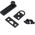 Solid Brass Surface Bolt 2" Matte Black Barrel Bolt Lock Hardware Slide ...