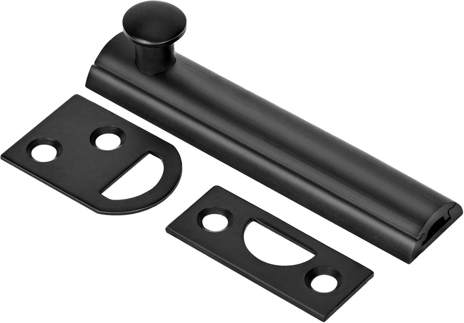 Solid Brass Surface Bolt 3 Inch, Heavy Duty Concealed Slide Surface ...