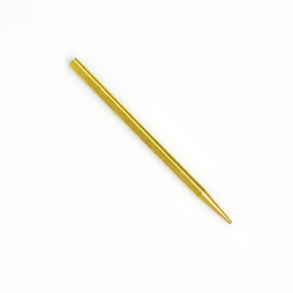 Solid Brass Tapered Round Tip Perma-Lok Needles (Large) - Walmart.com