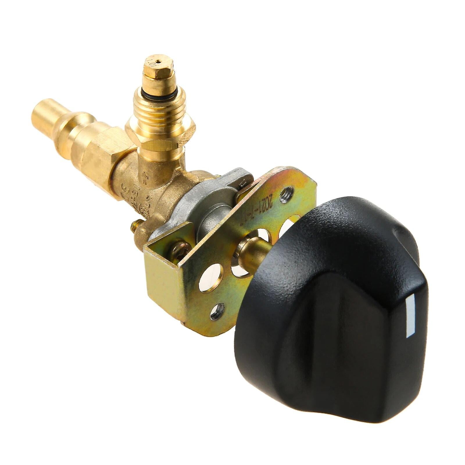 Solid Brass Valve Control Knob With 1/4 Quick Connect Plug 57274 ...