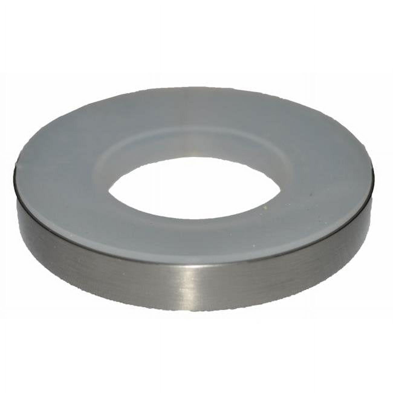 Solid Brass Vessel Sink Mounting Ring with Brushed Nickel Finish Fits ...