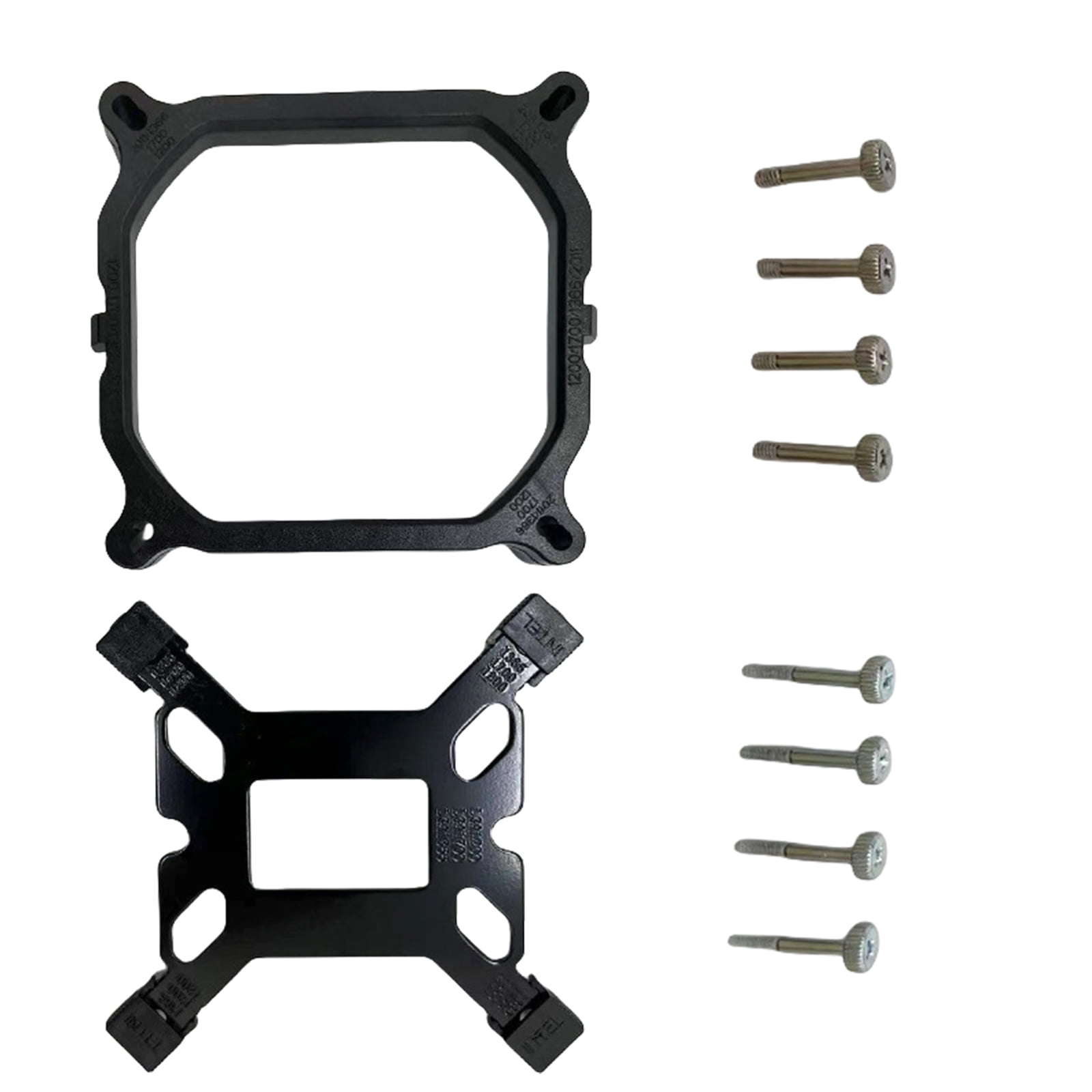 Solid CPU Radiators Retention Bracket With Backplate For 1700 1200 115x ...