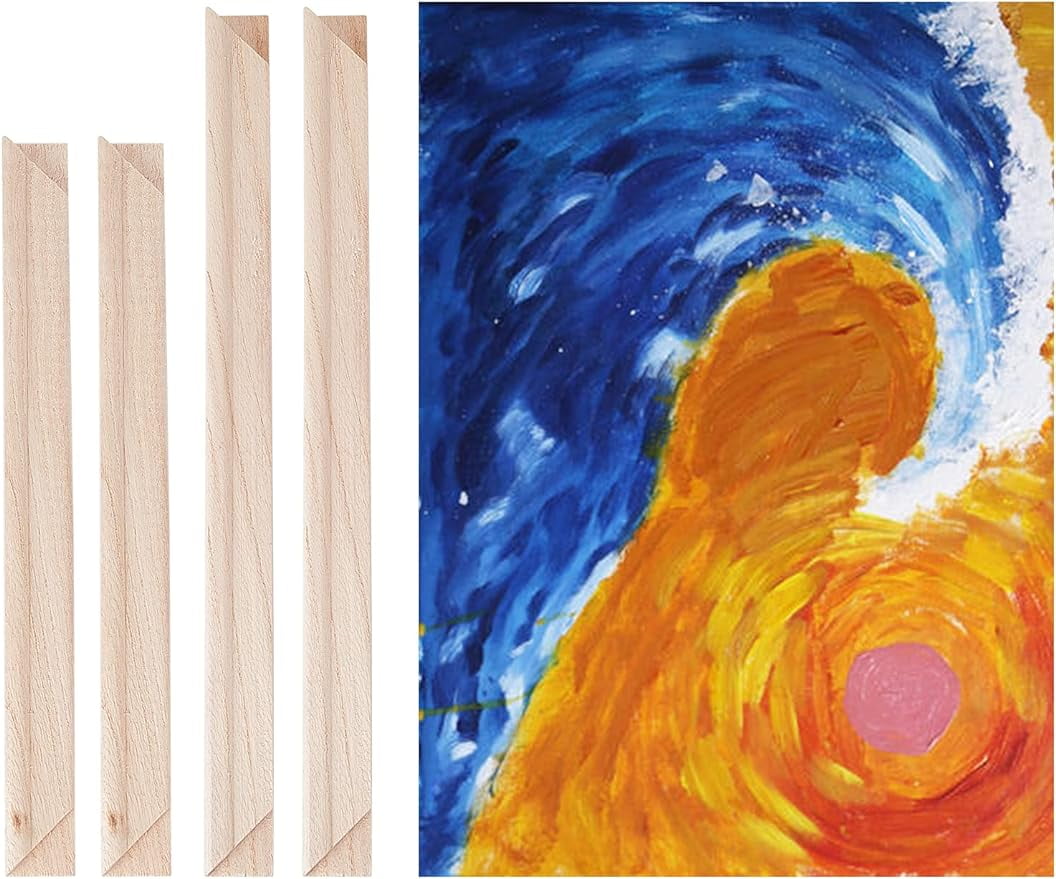 Solid Canvas Stretcher Frames Art Stretcher Bars 9.84 x 11.81 inch ...
