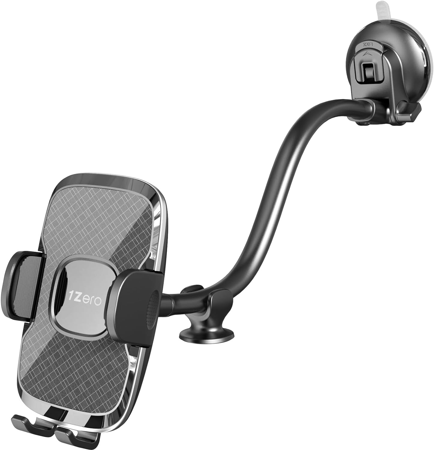 Solid Car Truck Phone Mount Holder with Thick Gooseneck Long Arm ...