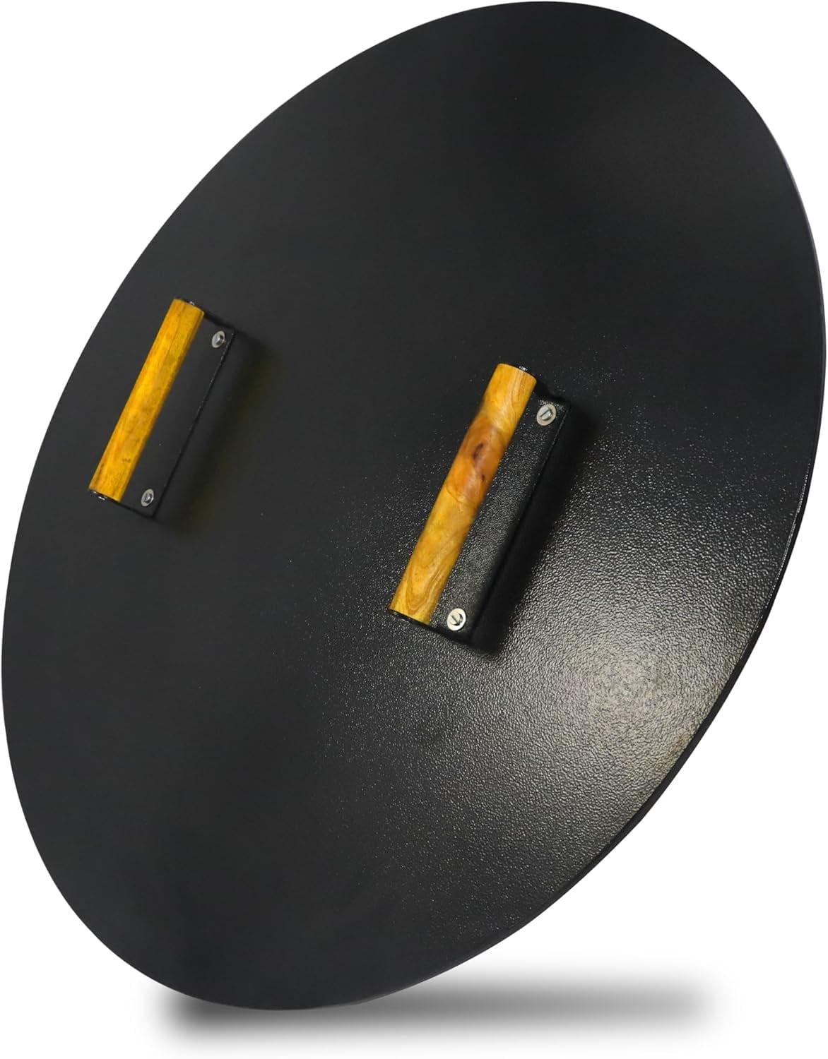 Solid Carbon Steel 28 Inch Fire Pit Lid Cover for Outdoor Round Fire ...