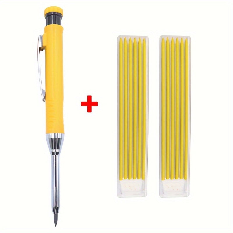 Solid Carpenter Pencil, Mechanical Pencil Marker For Woodworking, For ...