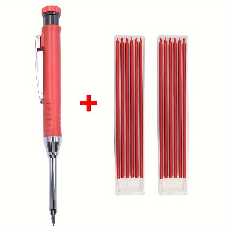 Solid Carpenter Pencil, Mechanical Pencil Marker For Woodworking, For ...