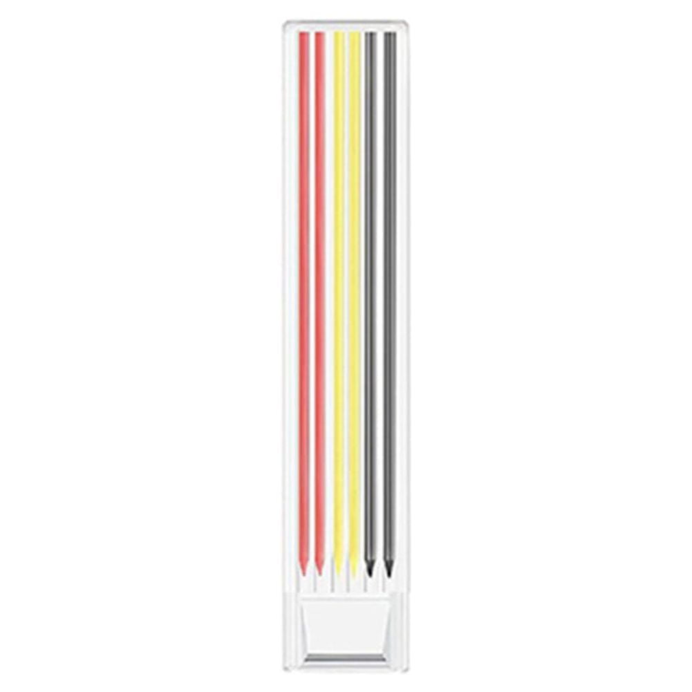 Solid Carpenter Pencil Set with Built-In Sharpener Deep Hole Mechanical ... Solid Carpenter Pencil Set with Built-In Sharpener Deep Hole Mechanical ...