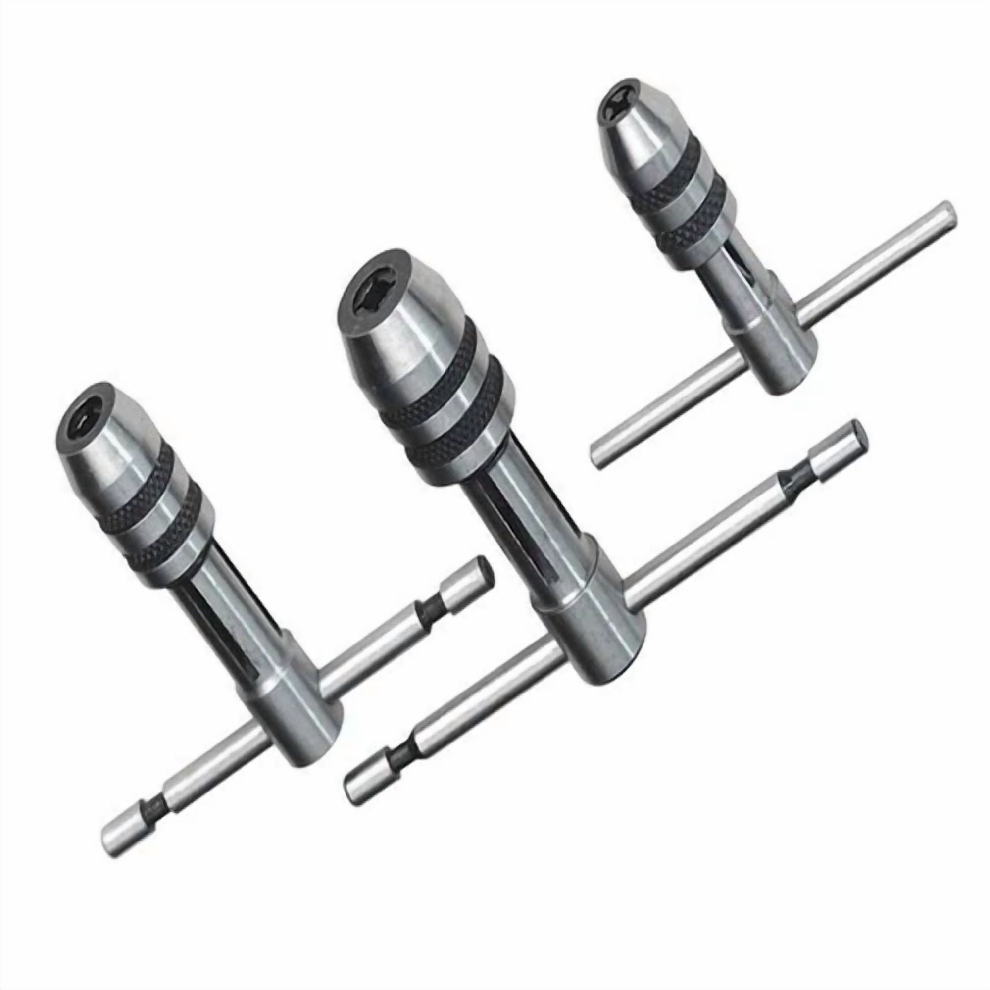 Solid Collet Jaws 3-Piece Wrench Set | Perfect For Reaming & Tapping ...