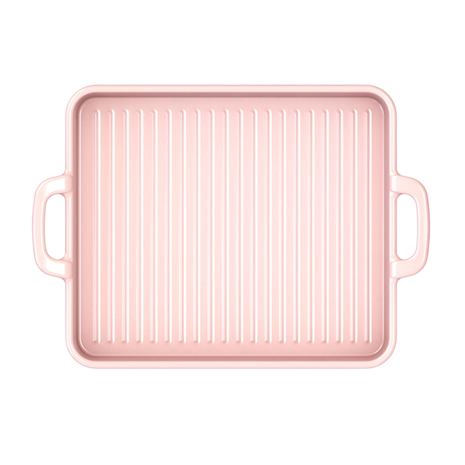 Solid Color Baking Dishes Ceramic Oven Dish With Handle, Porcelain ...
