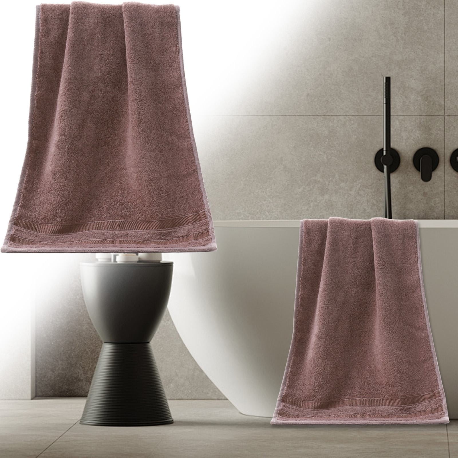Solid Color Bath Towel Cozival Cotton Solid Color Bath Towel - Ultra ...