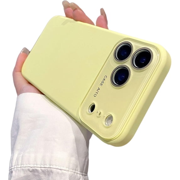 Solid Color Big Window Camera Protection Phone Case for iPhone (iPhone ...