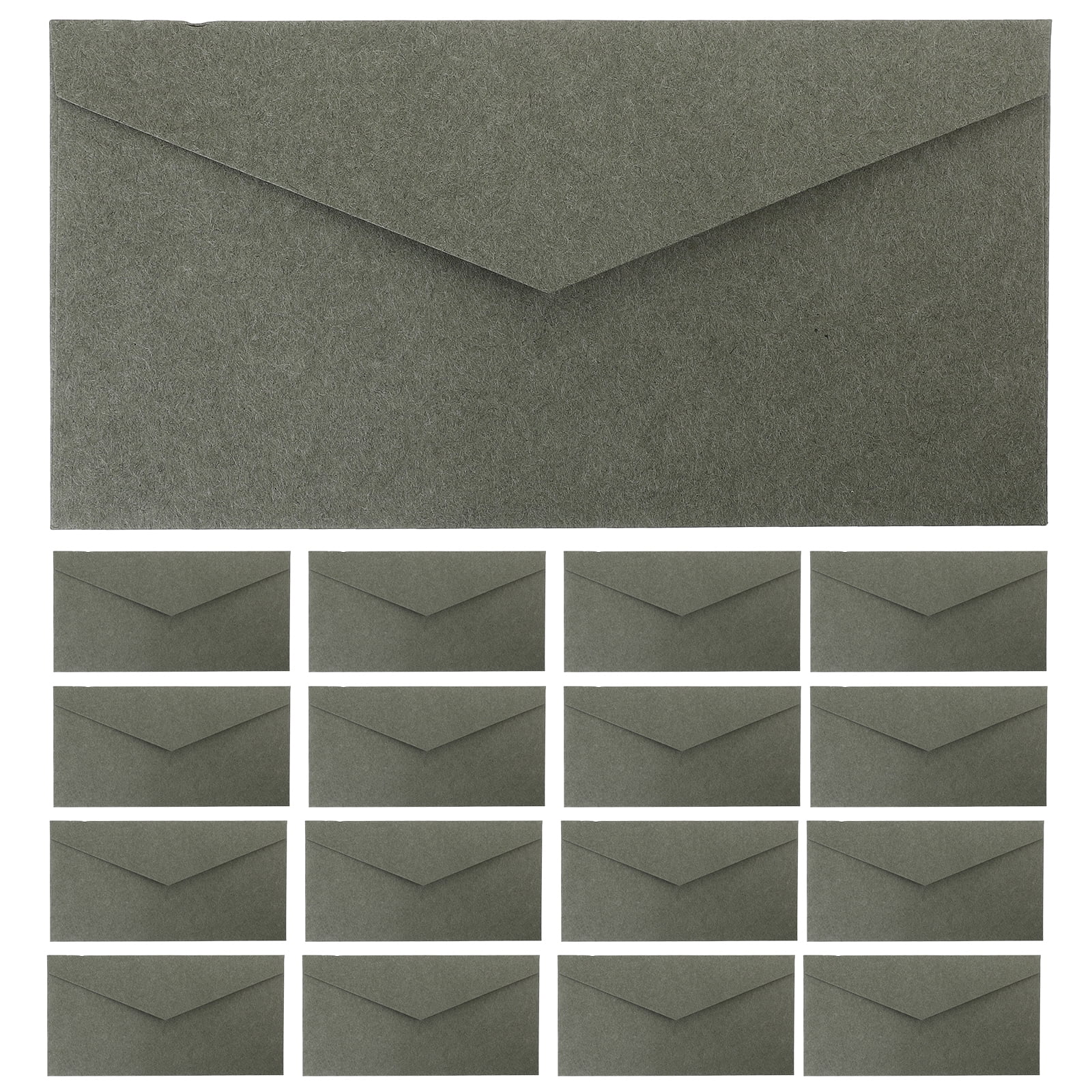 Solid Color Blank No. 5 Thickened Envelope Letter Birthday Wedding ...