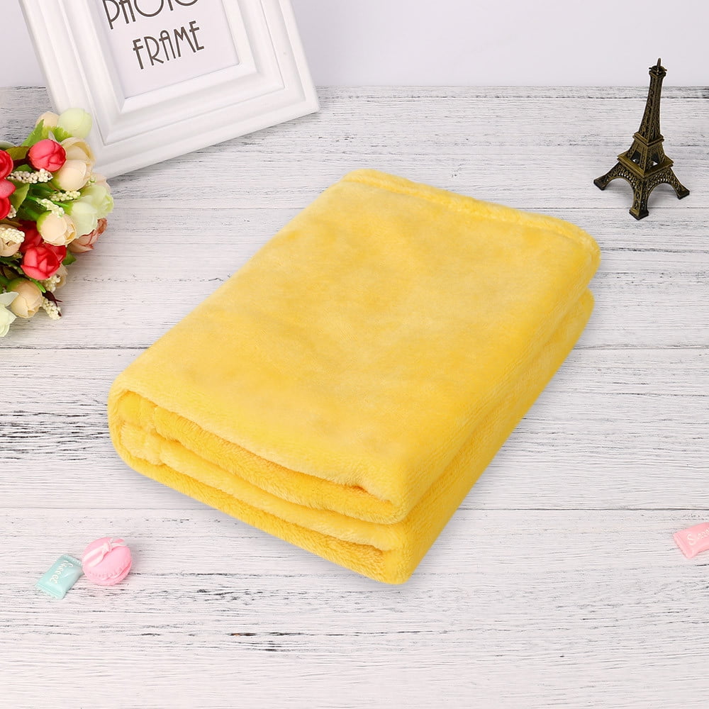 Solid Color Blanket Flannel Small Blanket Clearance! Hilingoto Sofa ...