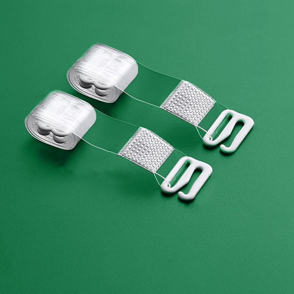 Solid Color Bra Extension Straps Non-slip Invisible Shoulder Straps ...