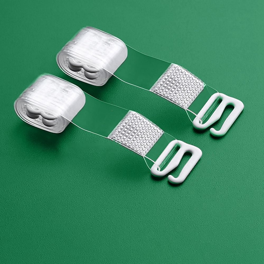 Solid Color Bra Extension Straps Non-slip Invisible Shoulder Straps ...