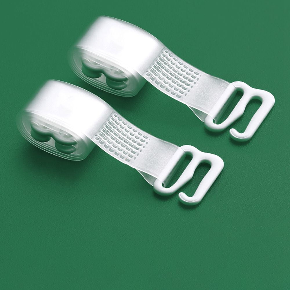 Solid Color Bra Extension Straps Non-slip Invisible Shoulder Straps ...