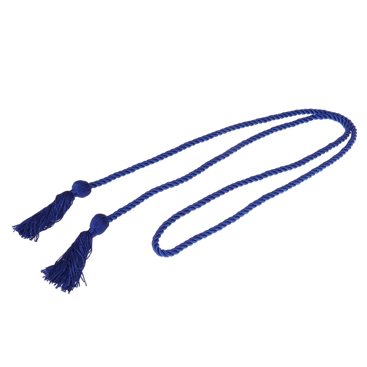 Solid Color Braided Honor Graduation Cords (Blue) Polyester Yarn ...