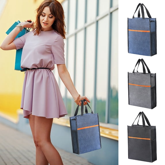 Solid Color Canvas Tote Bag For Beautiful Handbag Organization And ...