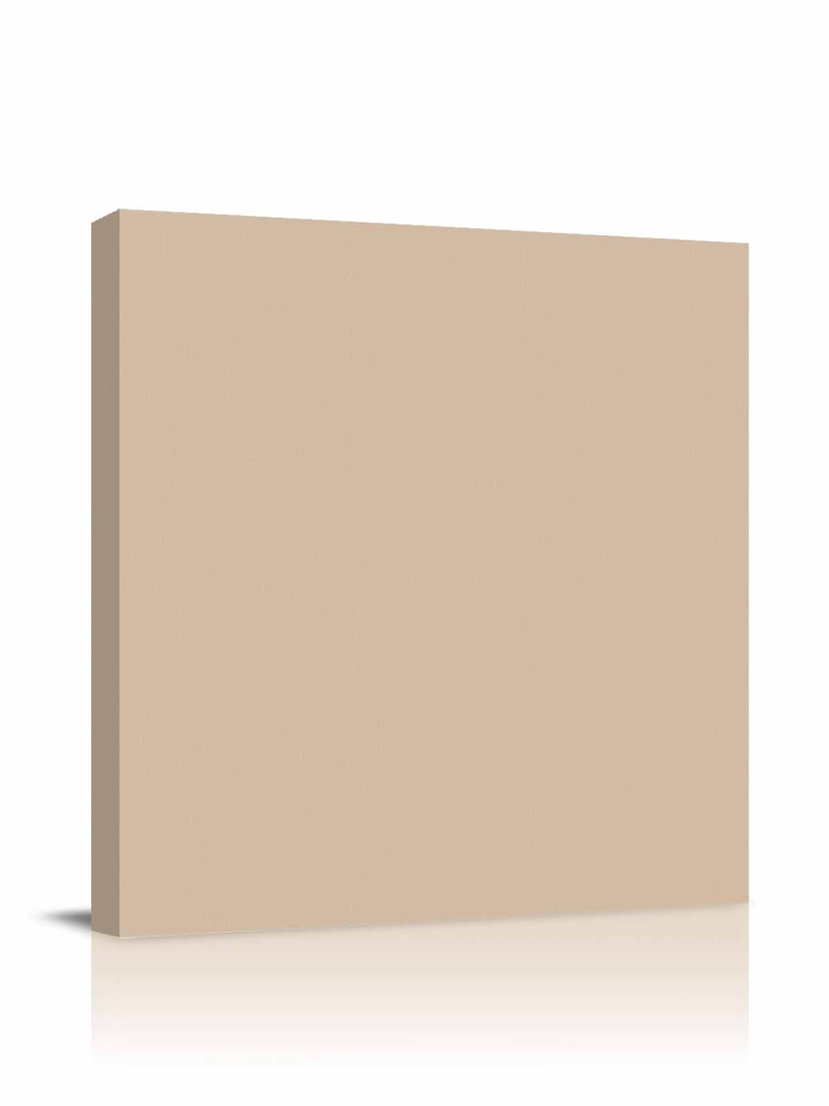 Solid Color Canvas Wall Art, Light Khaki Framed Wall Decor Modern ...