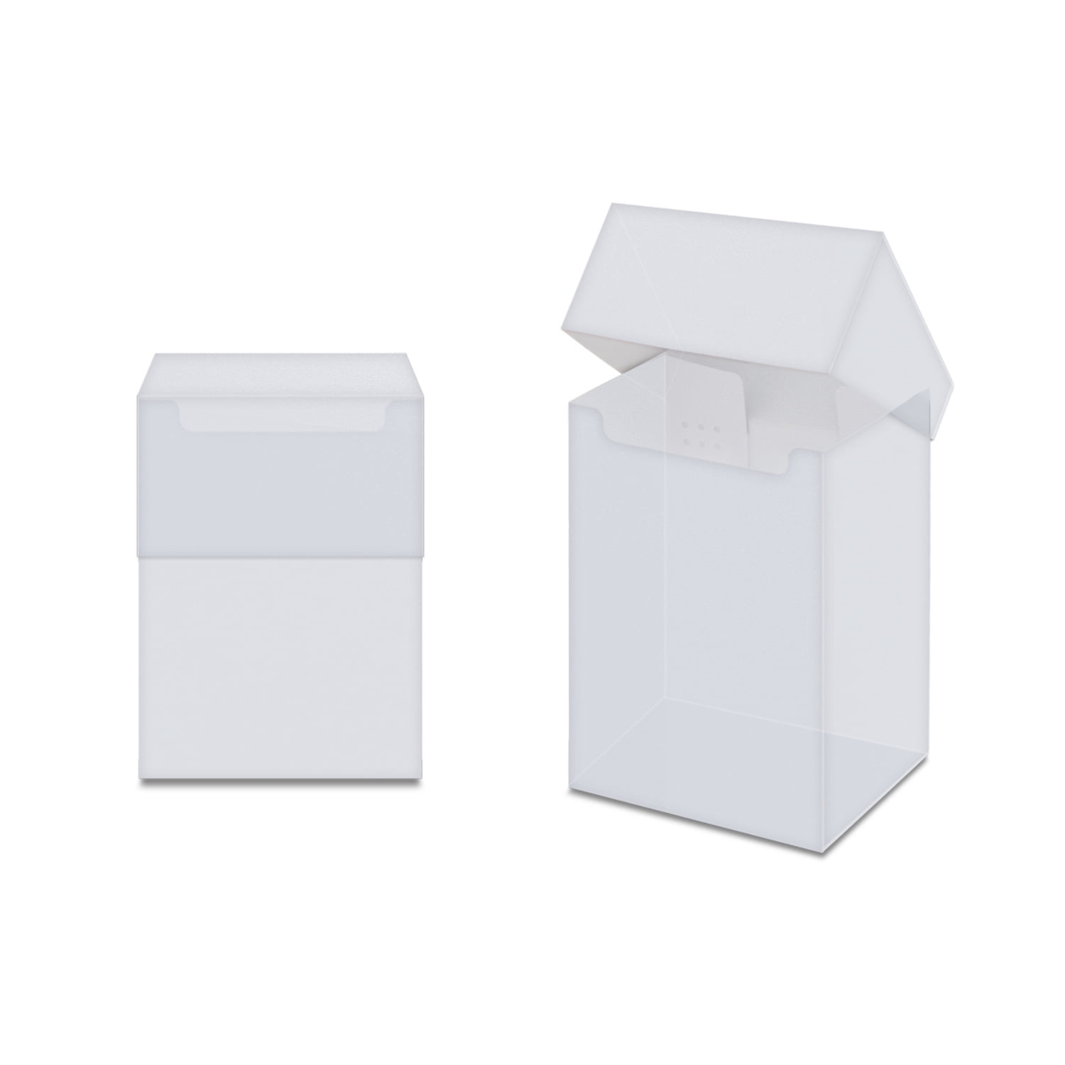 Ultra Pro 80+ Cards Solid Color Deck Box - Clear - Walmart.com