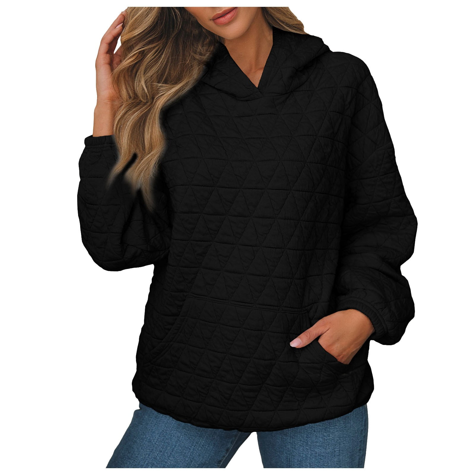 Solid Color Hoodies for Women Soft College Sweater Hoodies for Women ...