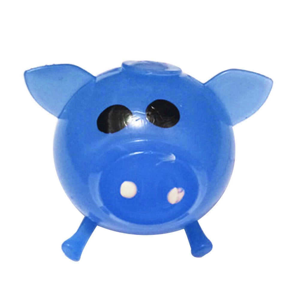 Solid Color Pig Anti Stress Splat Water Ball Jello Decompression ...