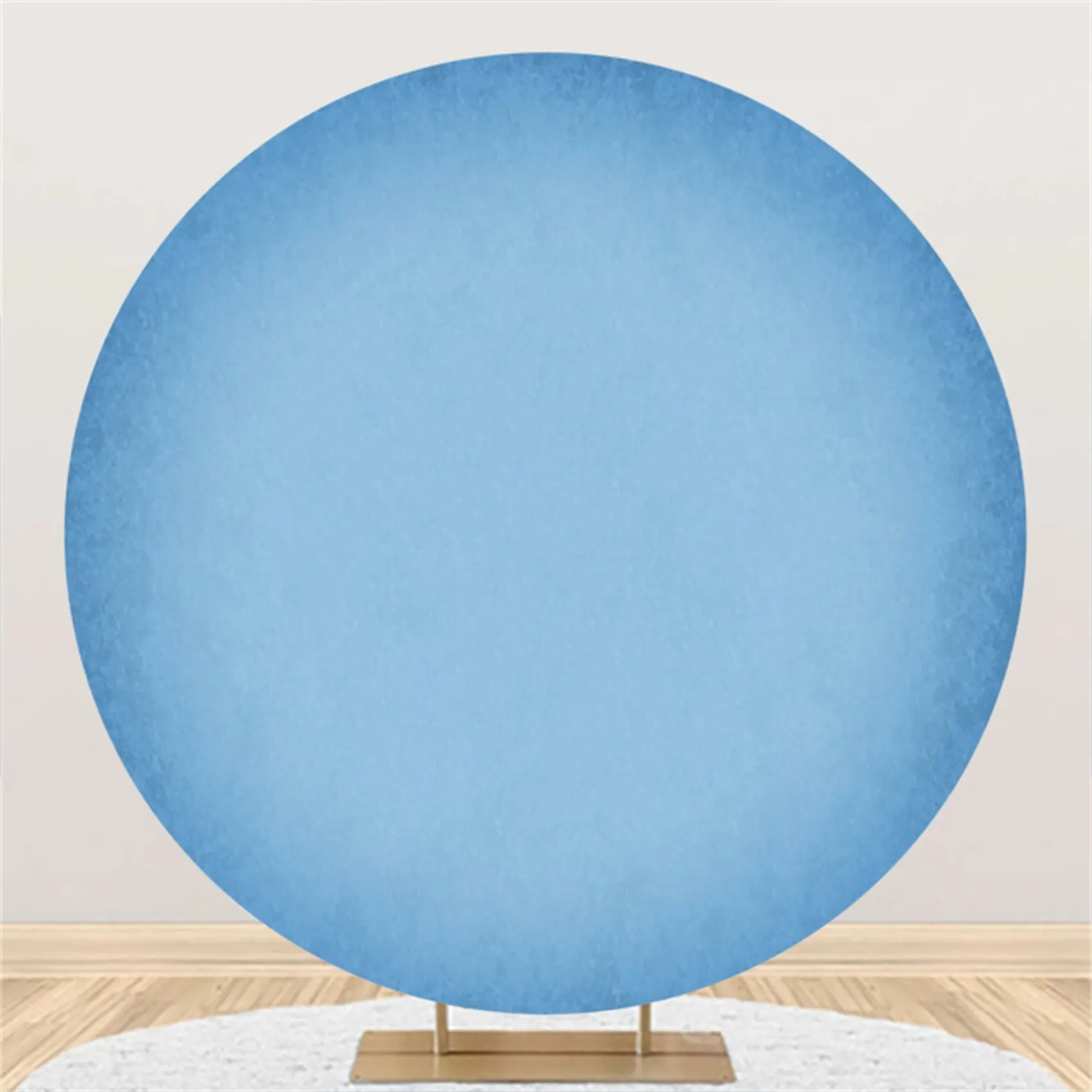 Solid Color Round Circle Backdrop Cover Wedding Baby Shower Birthday ...