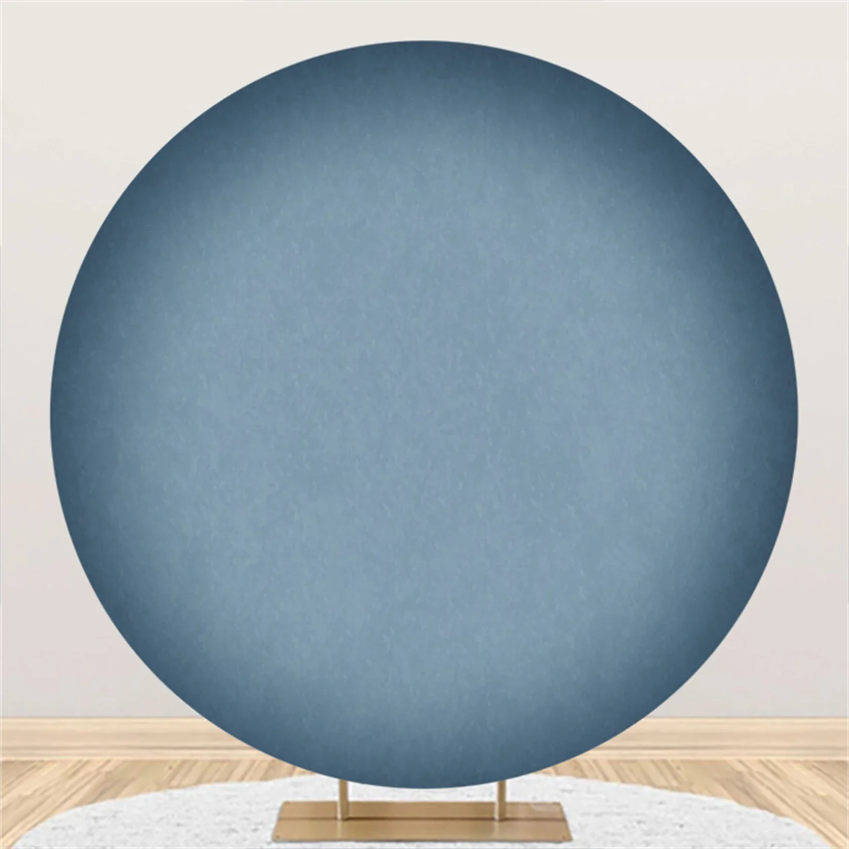 Solid Color Round Circle Backdrop Cover Wedding Baby Shower Birthday ...