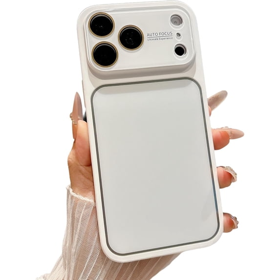 Solid Color Silver Edge Matte Shockproof Camera Protect Phone Case for ...
