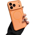 Solid Color Skin Feel Camera Protect Magnetic Case for iPhone ...