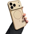 Solid Color Skin Feel Camera Protect Magnetic Case for iPhone ...