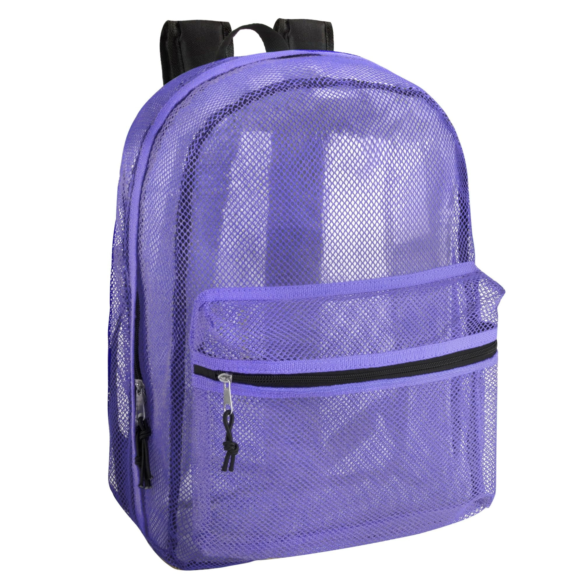 Mesh See Through Swim Book Bag: Backpack with Padded Straps for Kids ...