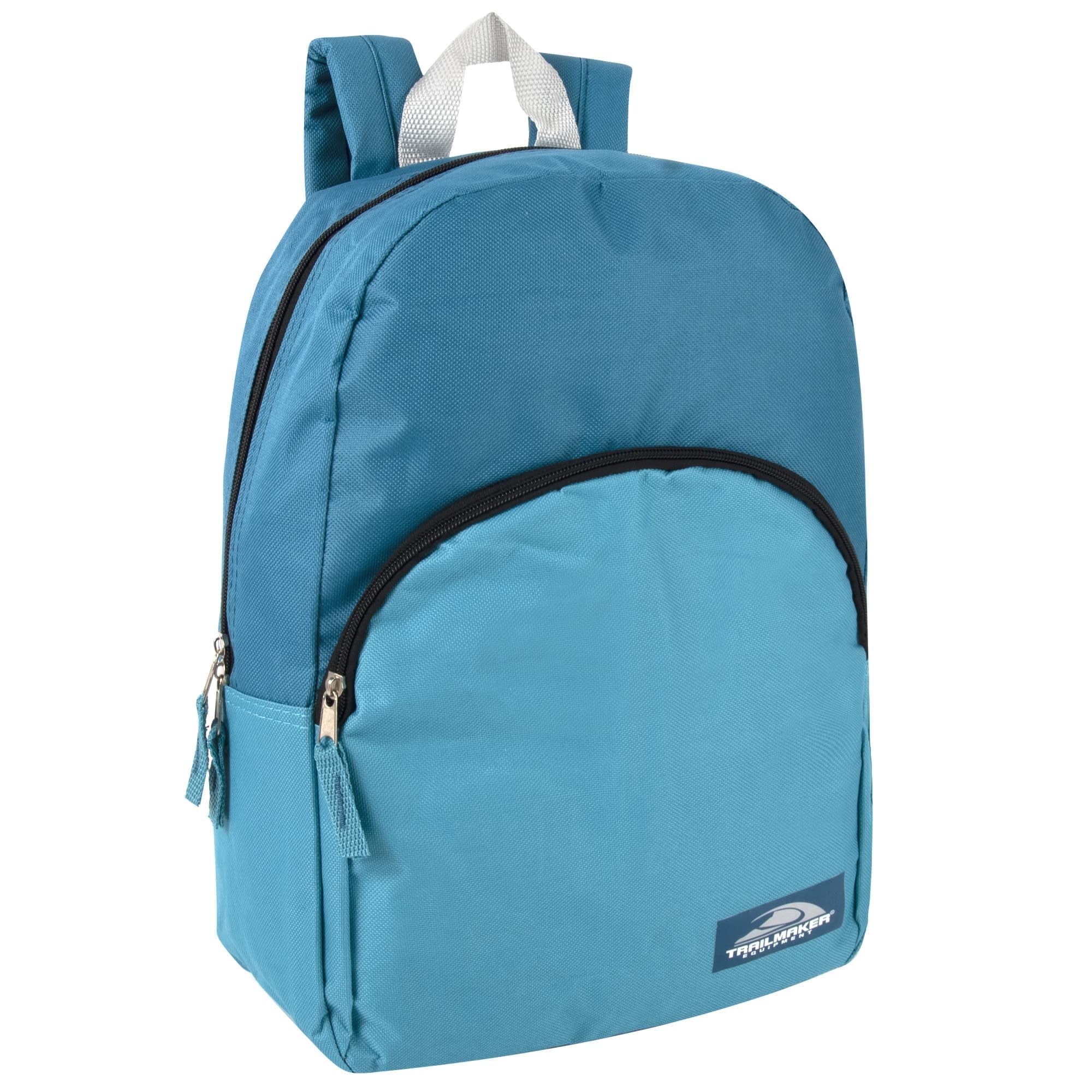 Solid Color Two Tone Backpack for Stationary, Commuting, Travel and Gym ...