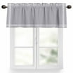 Solid Dark Valances for Windows, 42 x 12in, Teal Rod Pocket Kitchen ...