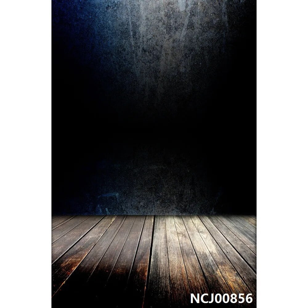 Solid Color Wall Wooden Floor Photo Backdrops Vinyl Photography ...